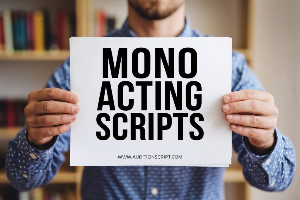 Mono Acting Scripts – The Actor’s Script Studio