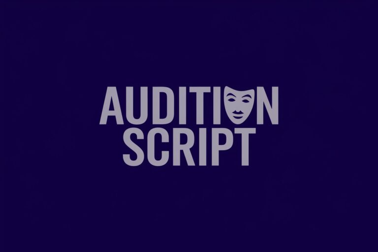 Scripts for Auditions – The Actor’s Script Studio